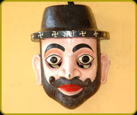 Srilanka Spirit: Traditional Sri Lankan Wooden Masks "Vesmuhunu"