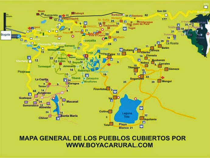 RECREATE: MAPA DE BOYACÁ