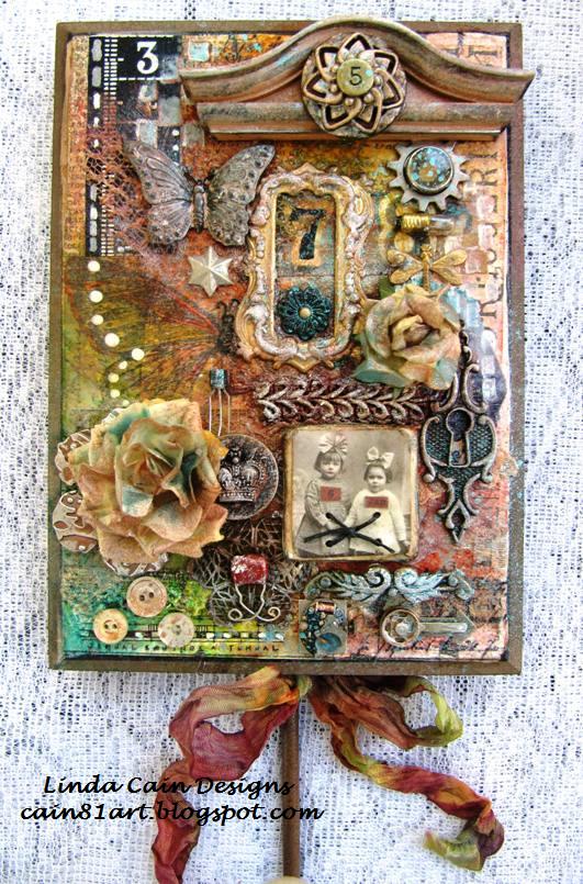 FRIENDS in ART: Collage on Wood