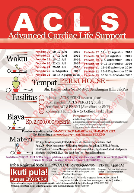 Pelatihan ACLS (Advanced Cardiac Life Support) PERKI di Bali