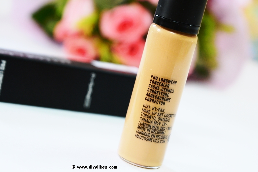MAC Pro Longwear Concealer NC42 Review | Diva Likes