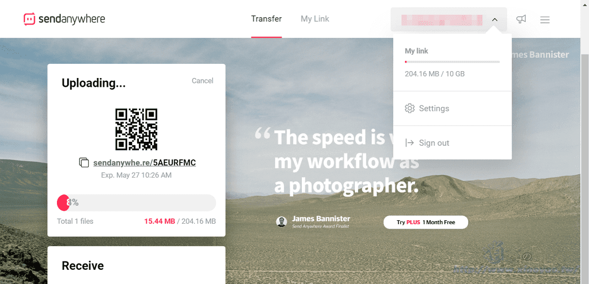 Send Anywhere 簡單好用的檔案傳輸，免費/跨平台/速度快/免帳號