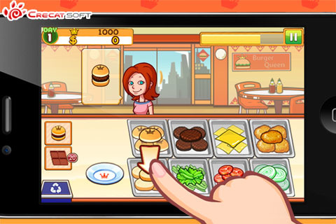 FREE Apps for iPhone: Burger Queen World - Selina Wing - Deaf Geek Blogger