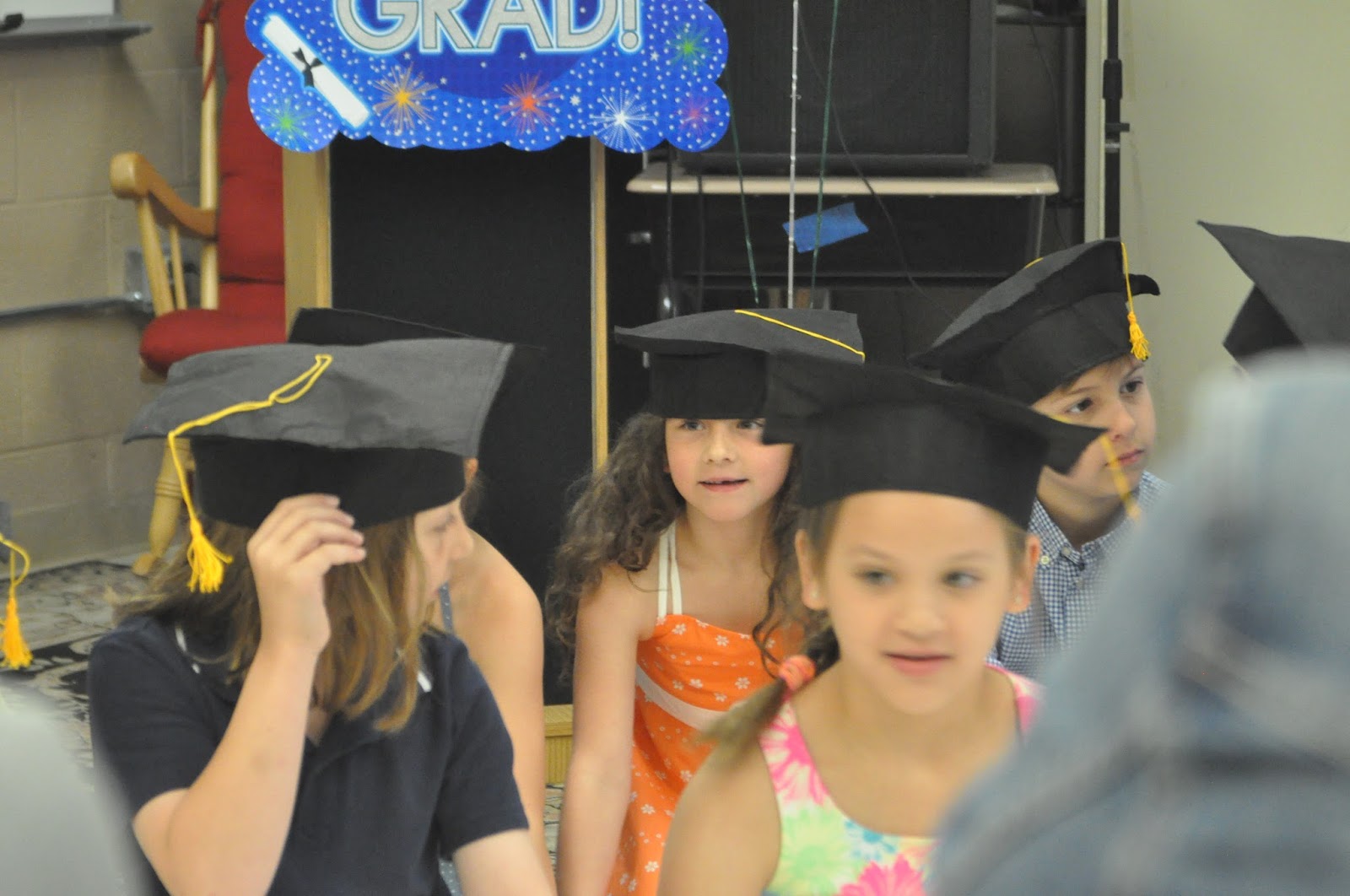 Pink Lady: Diana's 2nd Grade Graduation Ceremony