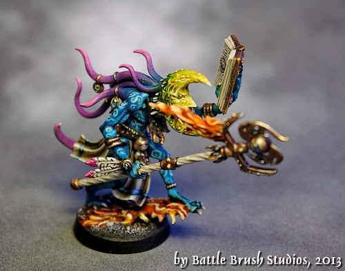 Battle Brush Studios: Showcase: Herald of Tzeentch