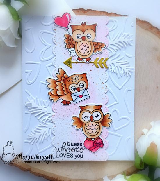 Newton's Nook Designs: Whooo Loves You Card & Video by Maria Russell