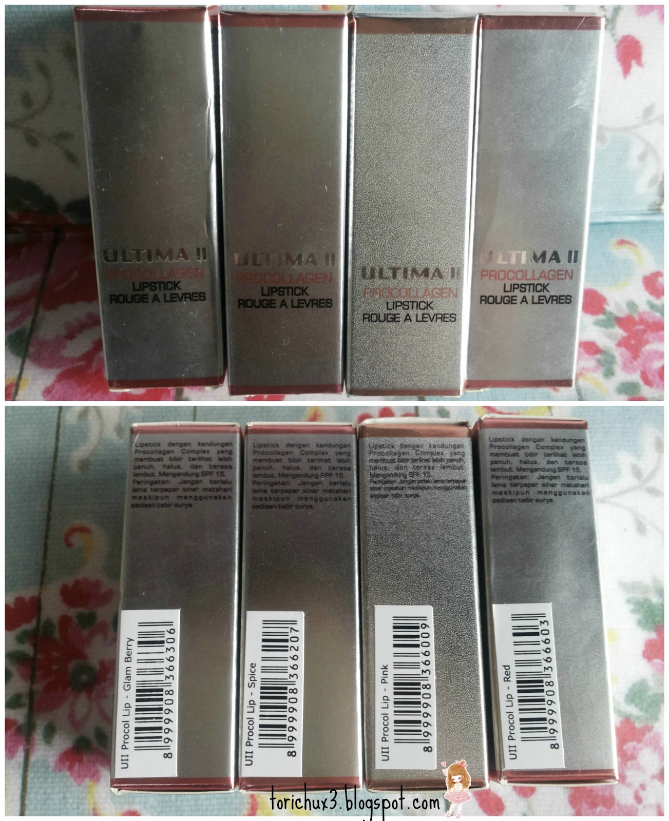 Tori Chu: [ REVIEW ] : ULTIMA II PROCOLLAGEN LIPSTICK