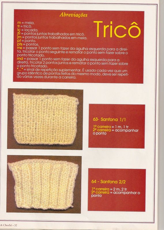 cris arte linhas: Manual do Tricô e Crochê