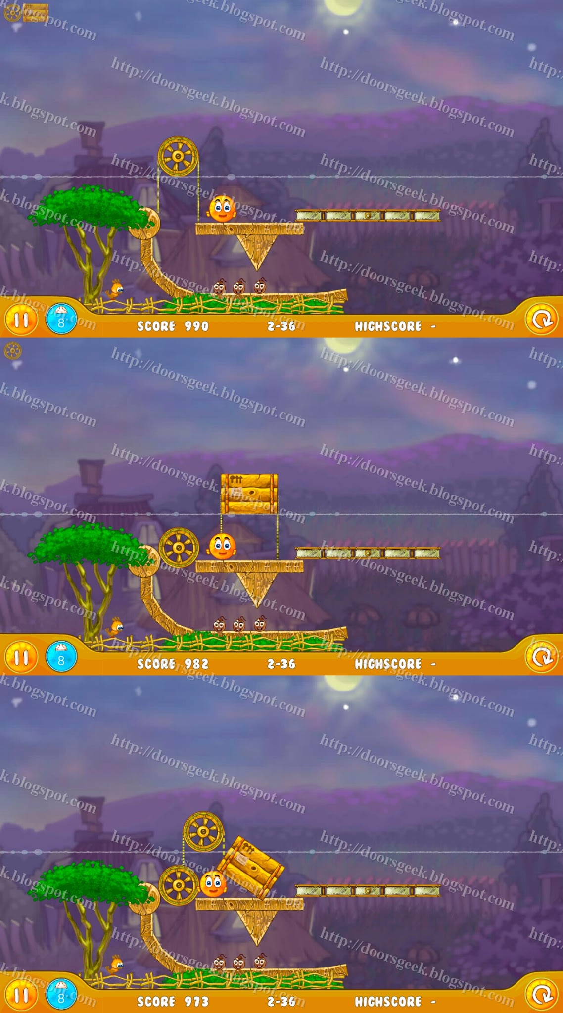 Cover Orange Level 2-36 Solution ~ Doors Geek