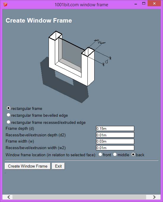 Mengenal Ekstensi Skecthup 1001 Bit tool - Belajar Sketchup Dari A-Z