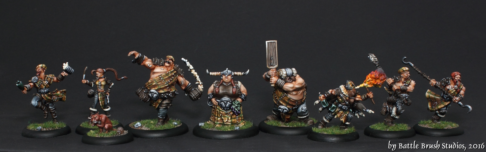 Battle Brush Studios: Showcase: Guild Ball Brewer's Guild Team