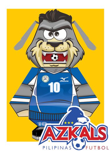 Street Dog Evolution Papercraft Azkals Phil Younghusband | Papercraft ...