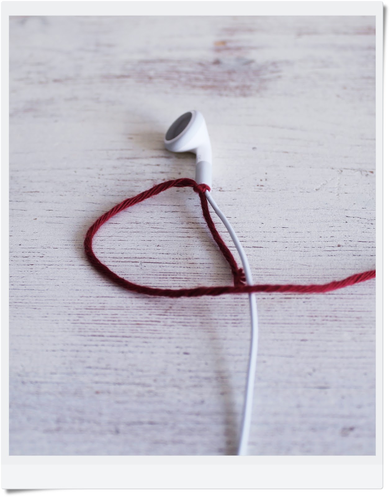 D.I.Y.: DIY earphone cord cover