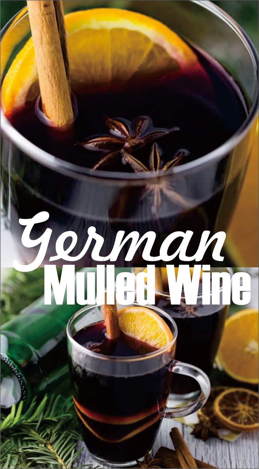 German Mulled Wine - Easy Kraft Recipes - angrygeorgian
