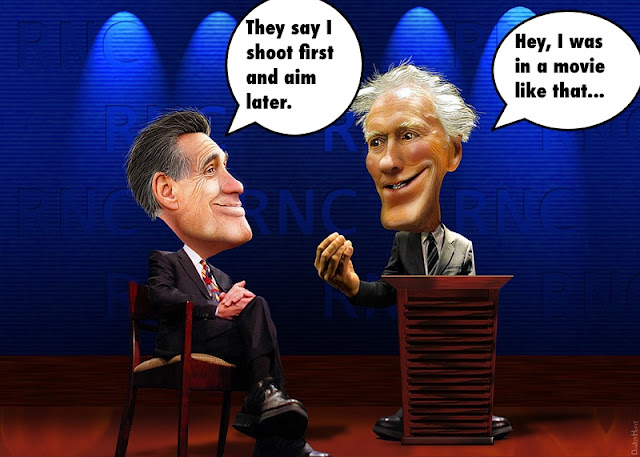 DOG PARTY!: Dirty Harry and Mitt shoot first ask questions later