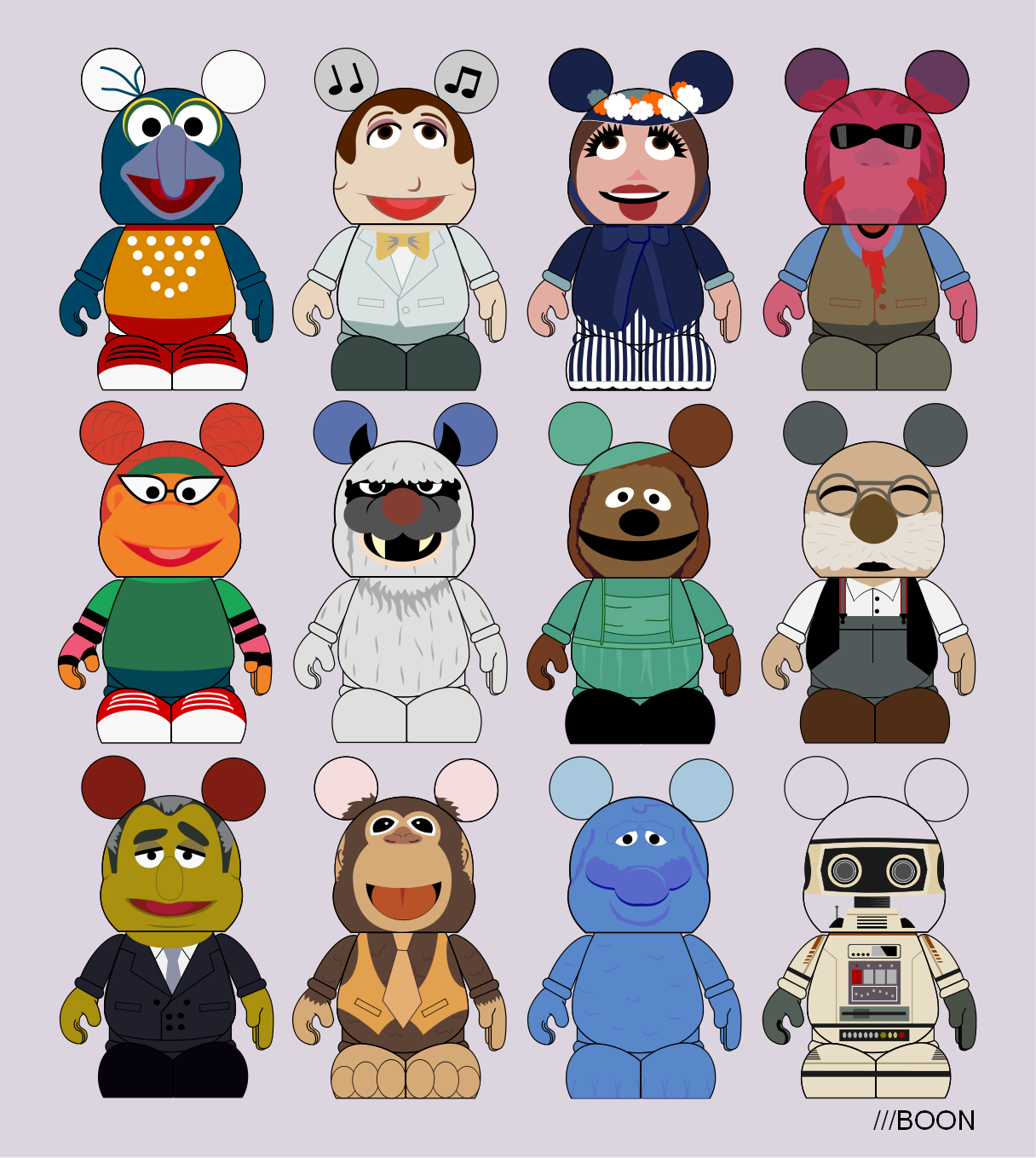 Muppets Series 3 Vinylmation Designs from Mike Boon | Muppet Central Forum
