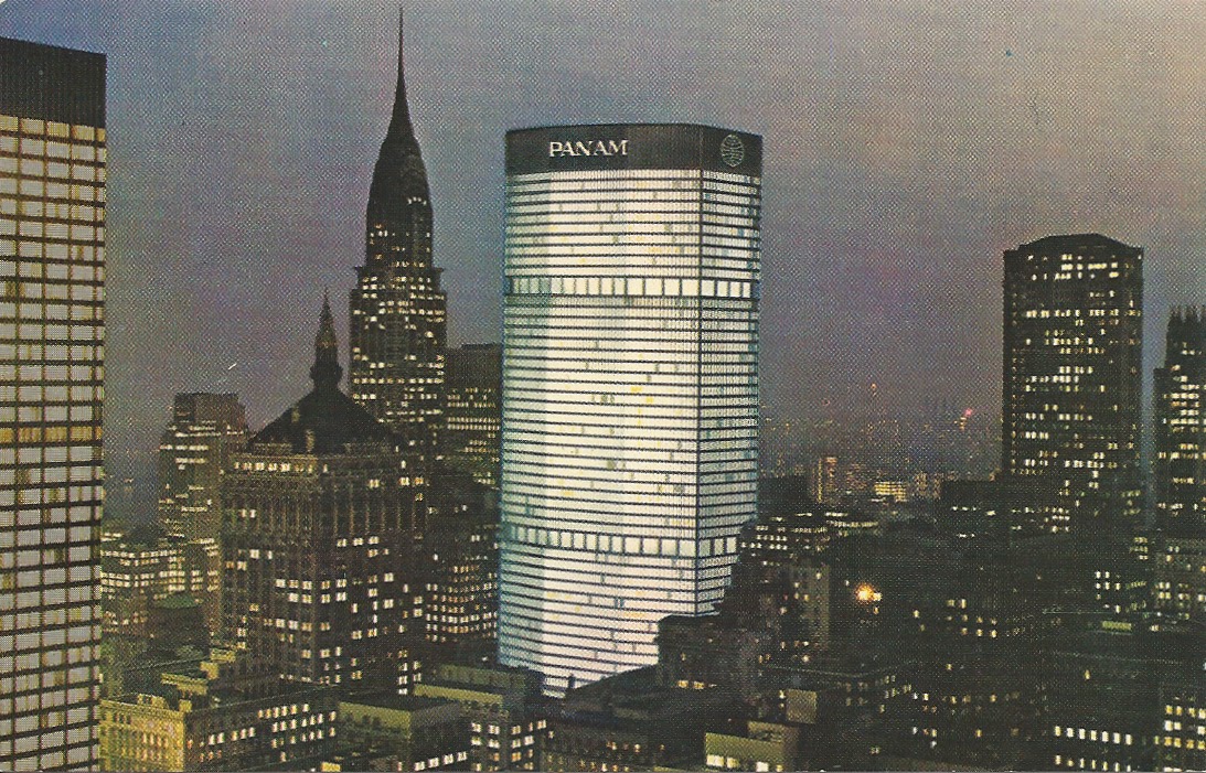dewereldiskleinenmooi: Pan Am Building, kaart uit de oude doos...!