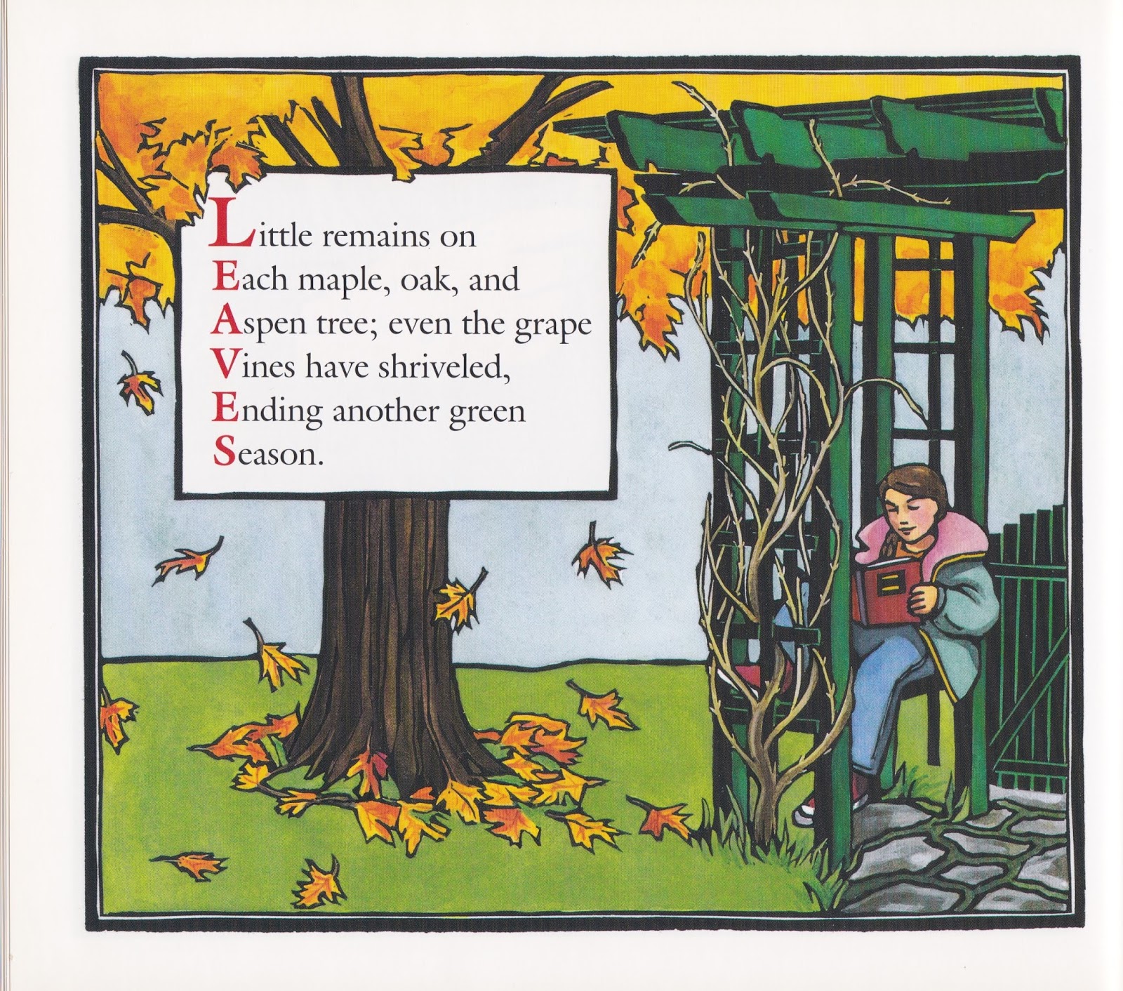 My Retro Reads: "Autumn: An Alphabet Acrostic" by Steven Schnur ...