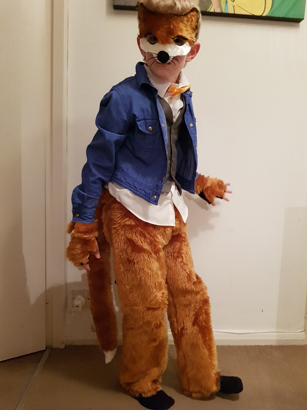 How I Made The Fantastic Mr Fox Costume Lifestyle And Diy Blogger With A Geeky Craft Interior