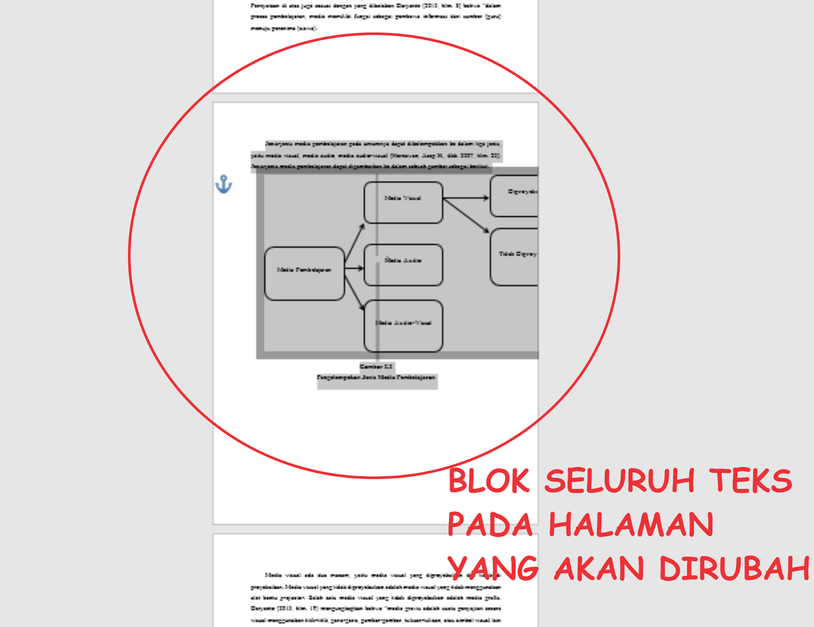 CARA MEMBUAT HALAMAN PORTRAIT DAN LANDSCAPE PADA SATU DOKUMEN - Caramahaku