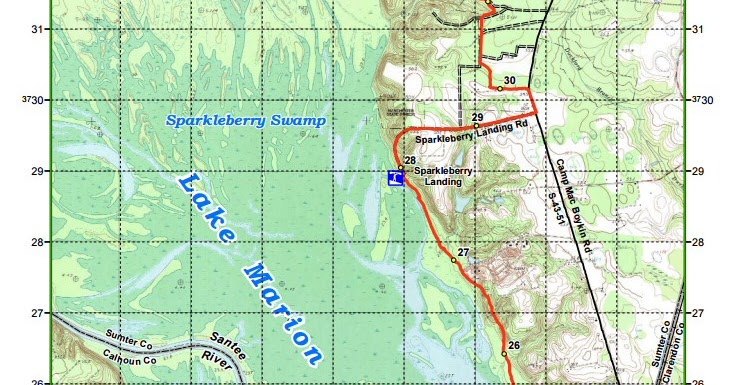 Trail Hiker Chick: Lake Marion Passage