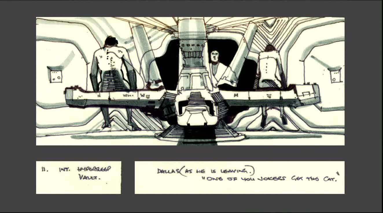 Alien Explorations: Alien: Hypersleep chamber