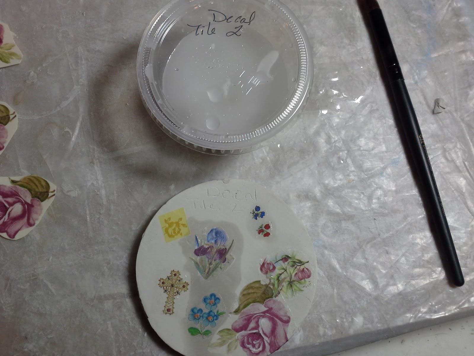 Combat Medic to Ceramic Artist: How To - Experimenting with Decals