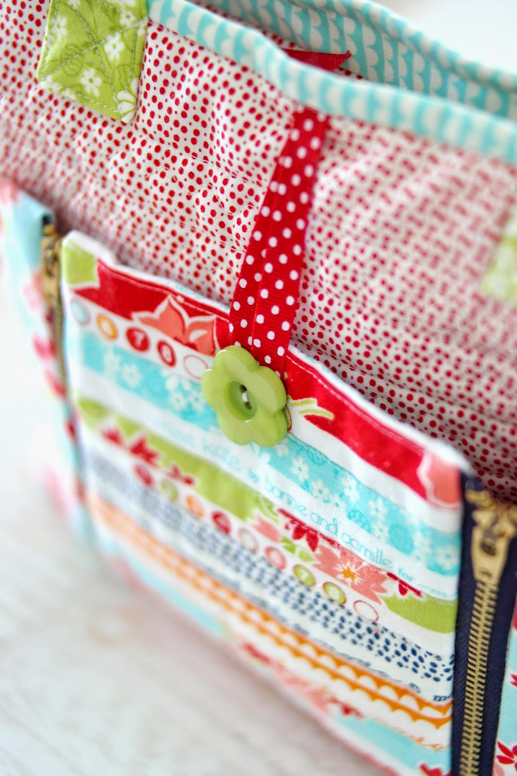 Cotton Way: New Sew on the Go Bag Pattern and Winners!