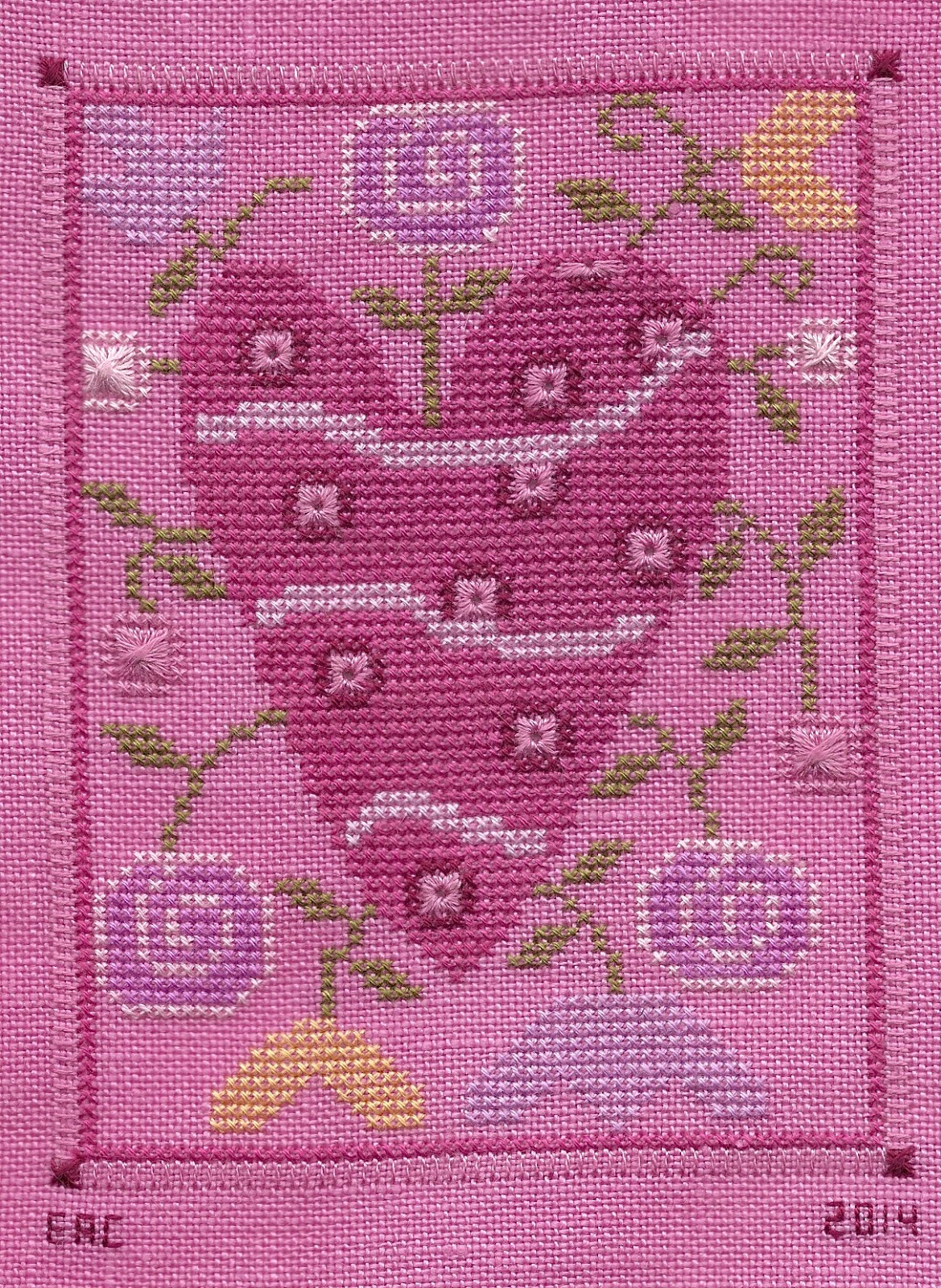 Garden Grumbles and Cross Stitch Fumbles: Whimsical Woodpecker Wednesday