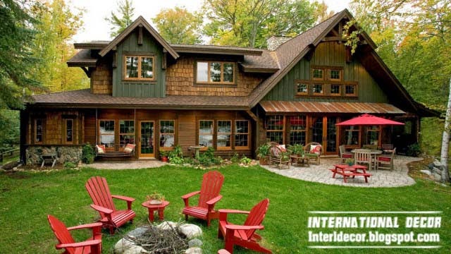 Old farmhouse in the woods with a rustic interior