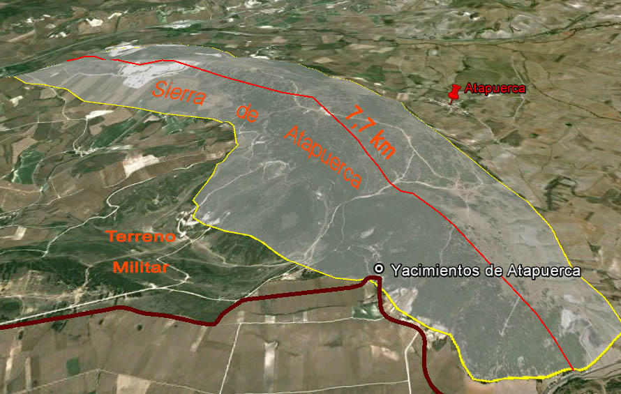 Ciudad de Burgos: Rutas BTT: Ruta 02: Yacimientos de Atapuerca