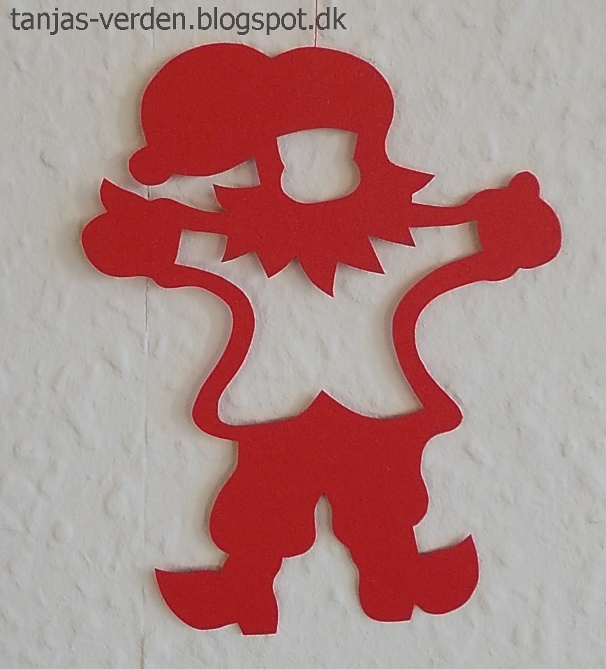 Tanja's Verden: Endnu engang jule papirklip..