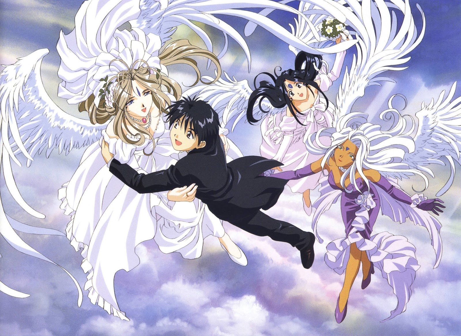 NeoAnimeSD-HD-3D-4K: ¡Oh, My Goddess! - Serie Completa