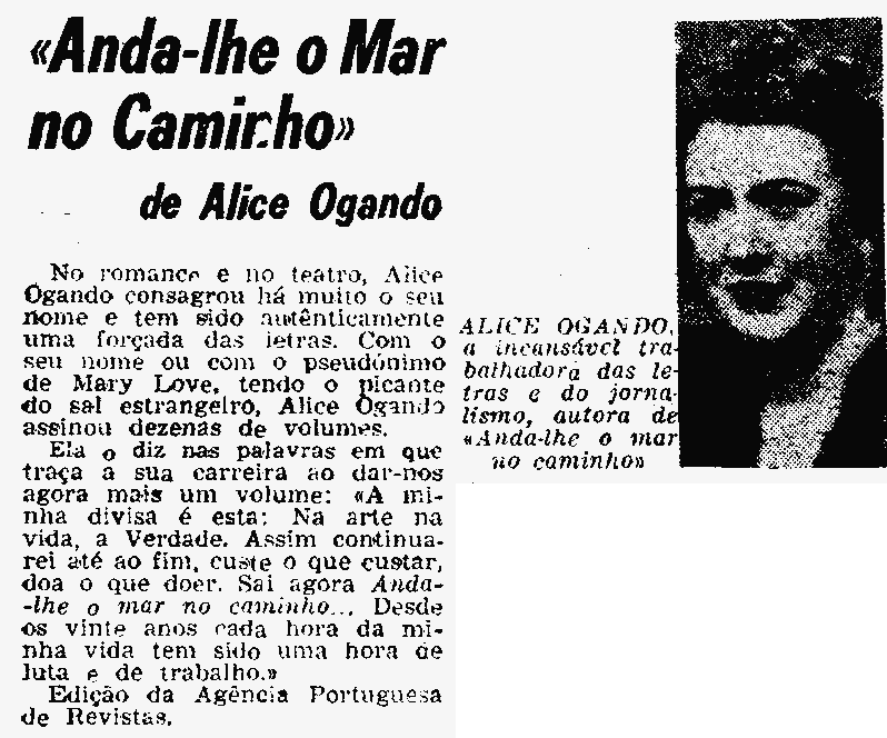 FABULÁSTICAS,: ALICE OGANDO