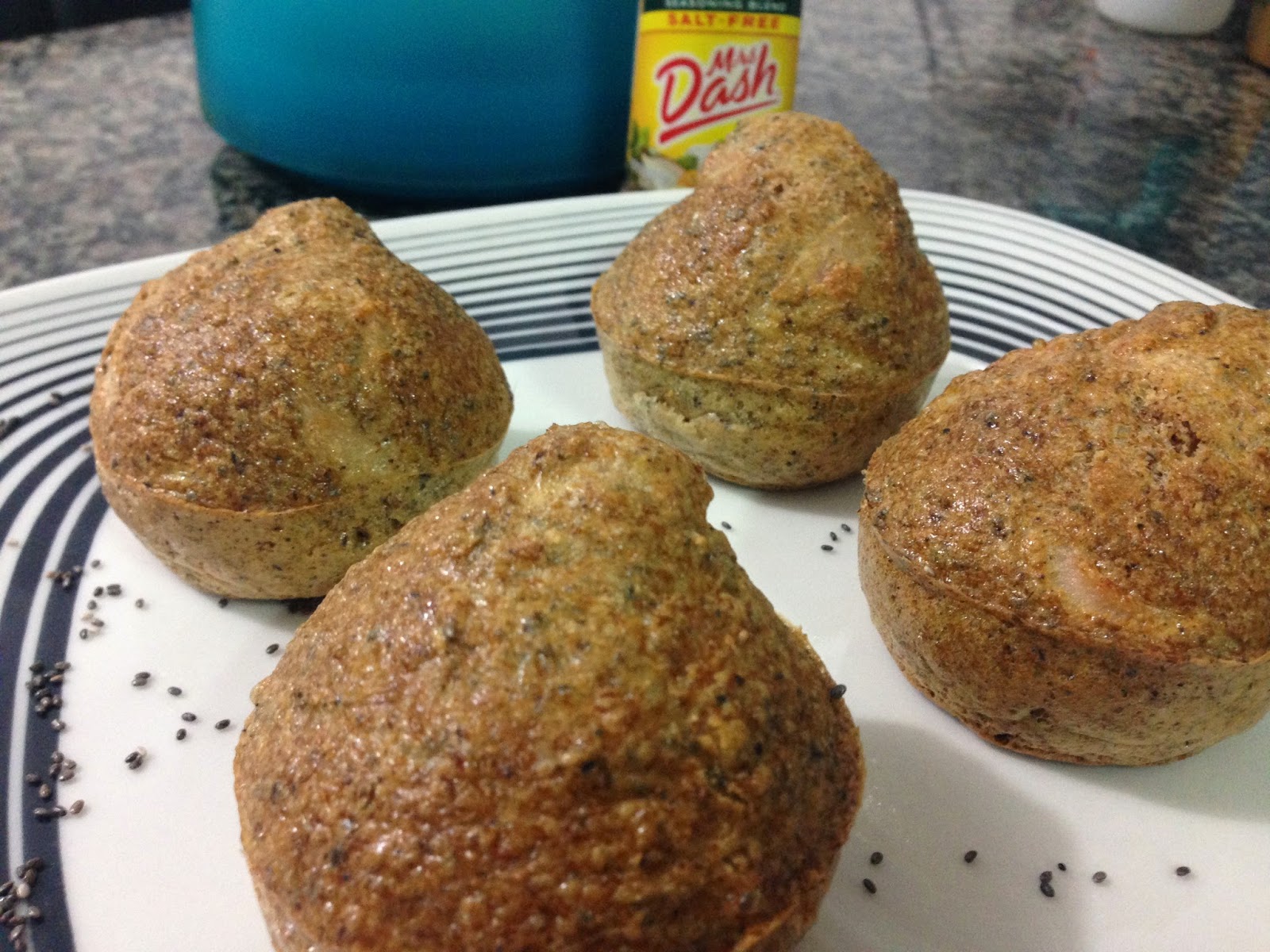 Pão de Minuto FIT (Pão de chia) - Quero ser Sarada