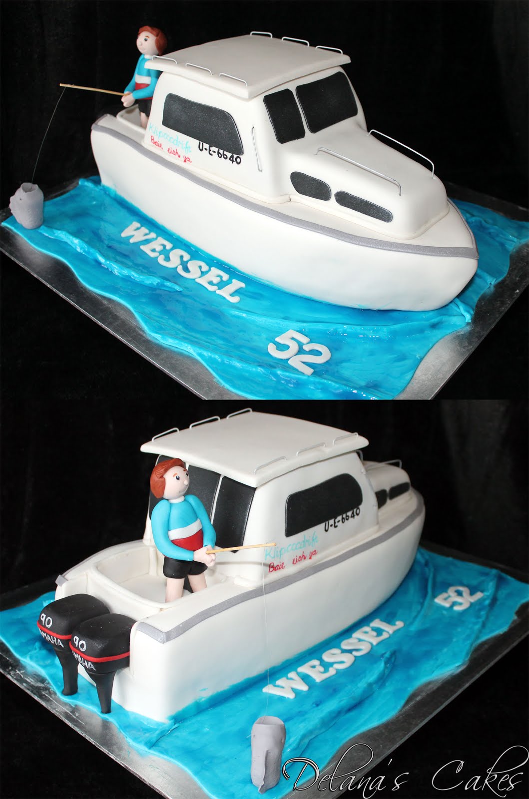 Delana's Cakes: 3D Boat Cake