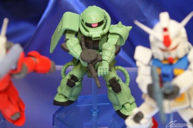 Banpresto: Gundam Mech Saga Figure Series Vol.2 on Display at 36th ...
