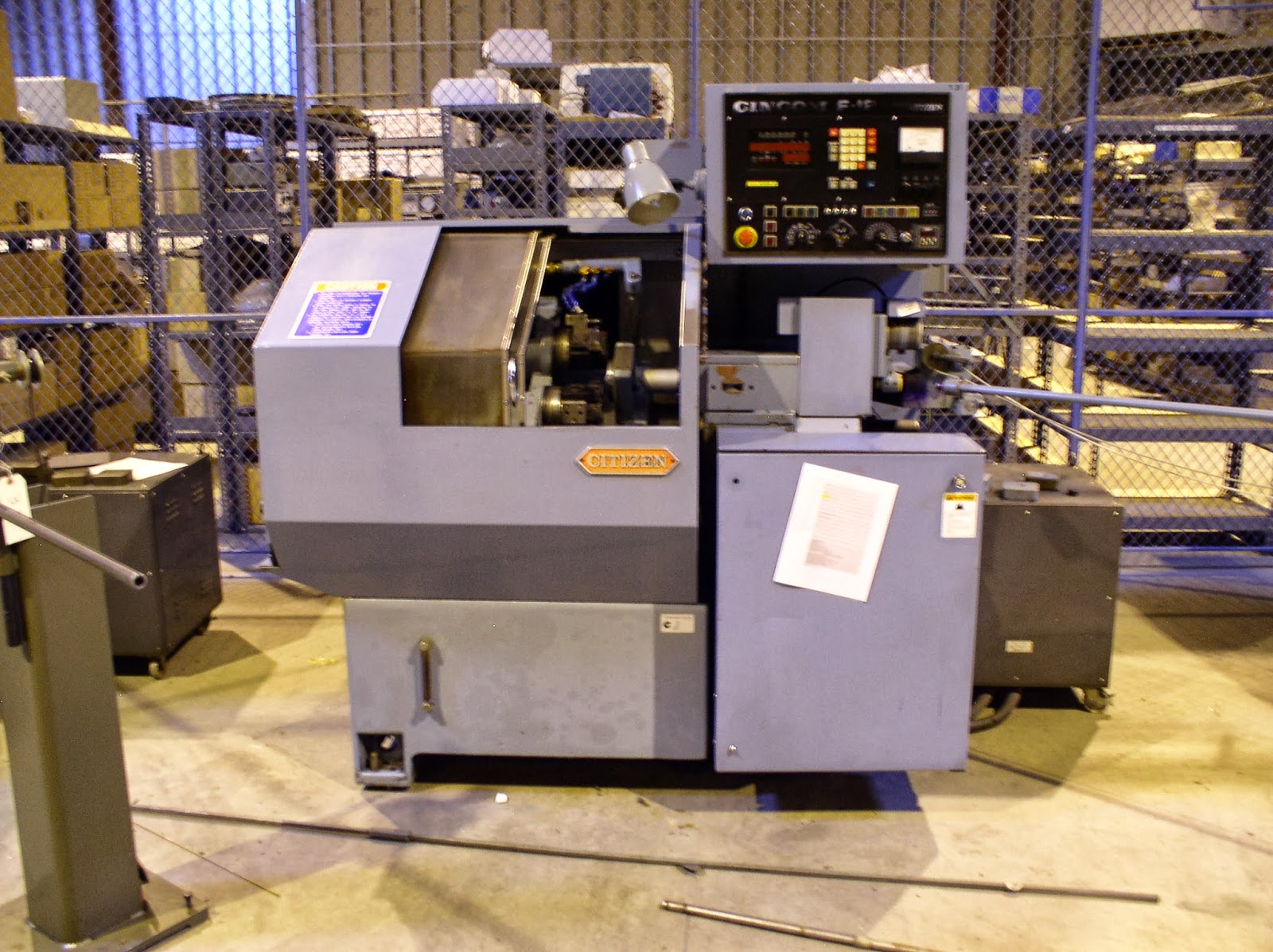 CNC Citizen Swiss Lathe F-12 - $7500 - Panatron Inc.