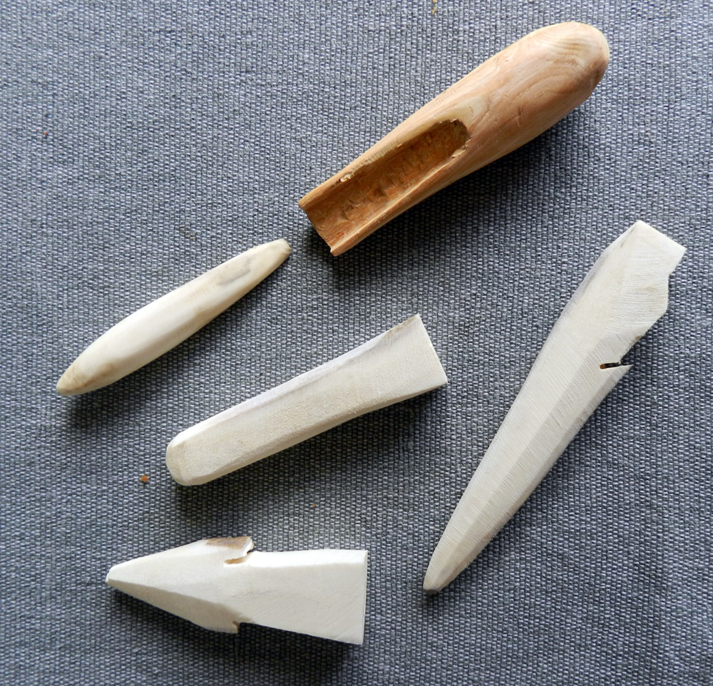 Elfshot: An Antler Tipped Palaeoeskimo Pressure Flaker Reproduction