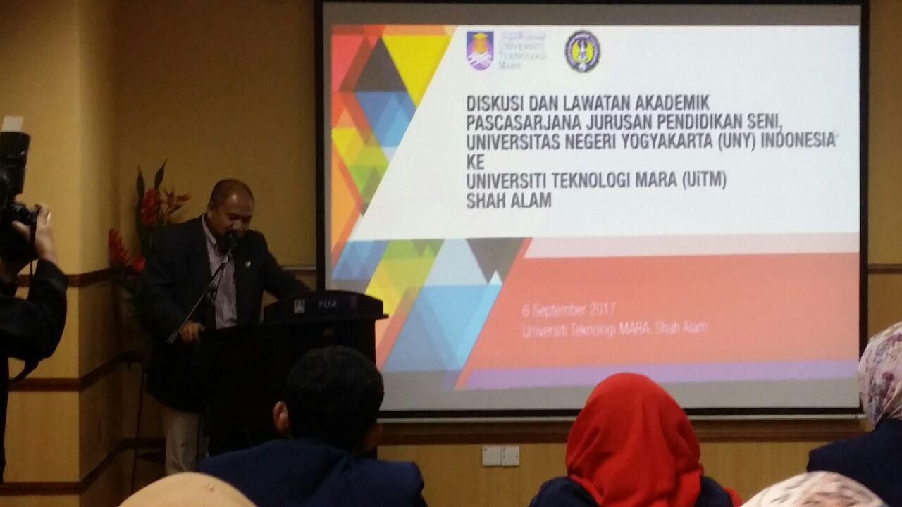 Lawatan Akademik Pasca Sarjana Jurusan Pendidikan Seni, Universitas ...
