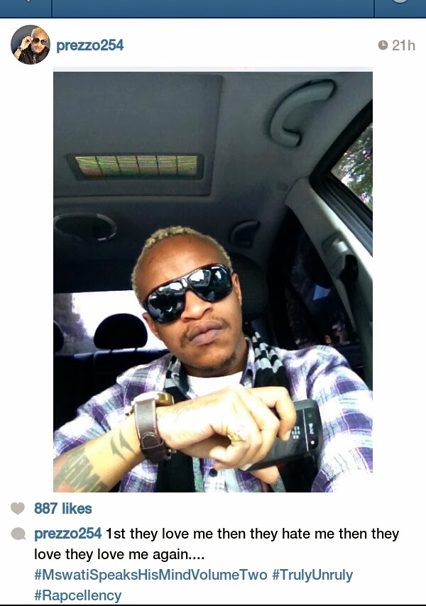 Simply Jackie O: Jackson Makini A.K.A Prezzo and Tanzanian Girlfriend ...