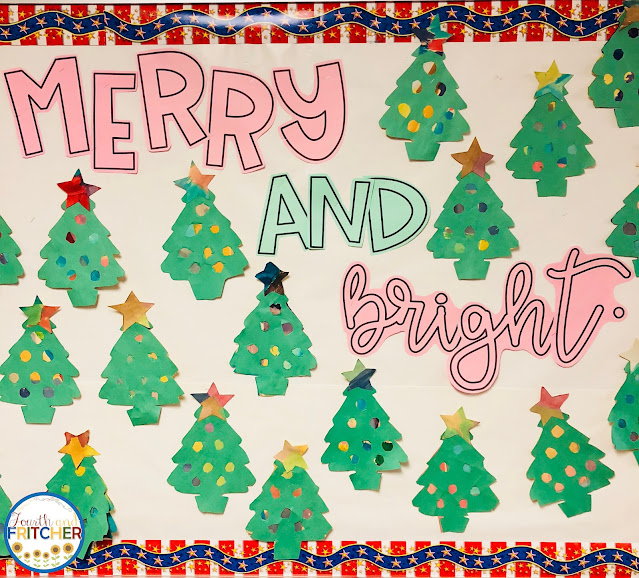 Fourth and Fritcher: Christmas Tree Craft and Bulletin Board