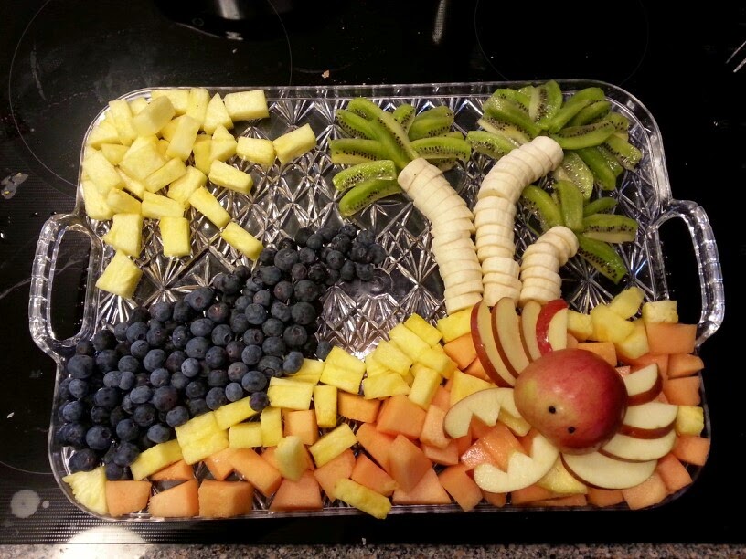 Kiwi's Krafts: Teacher Appreciation Fruit Tray