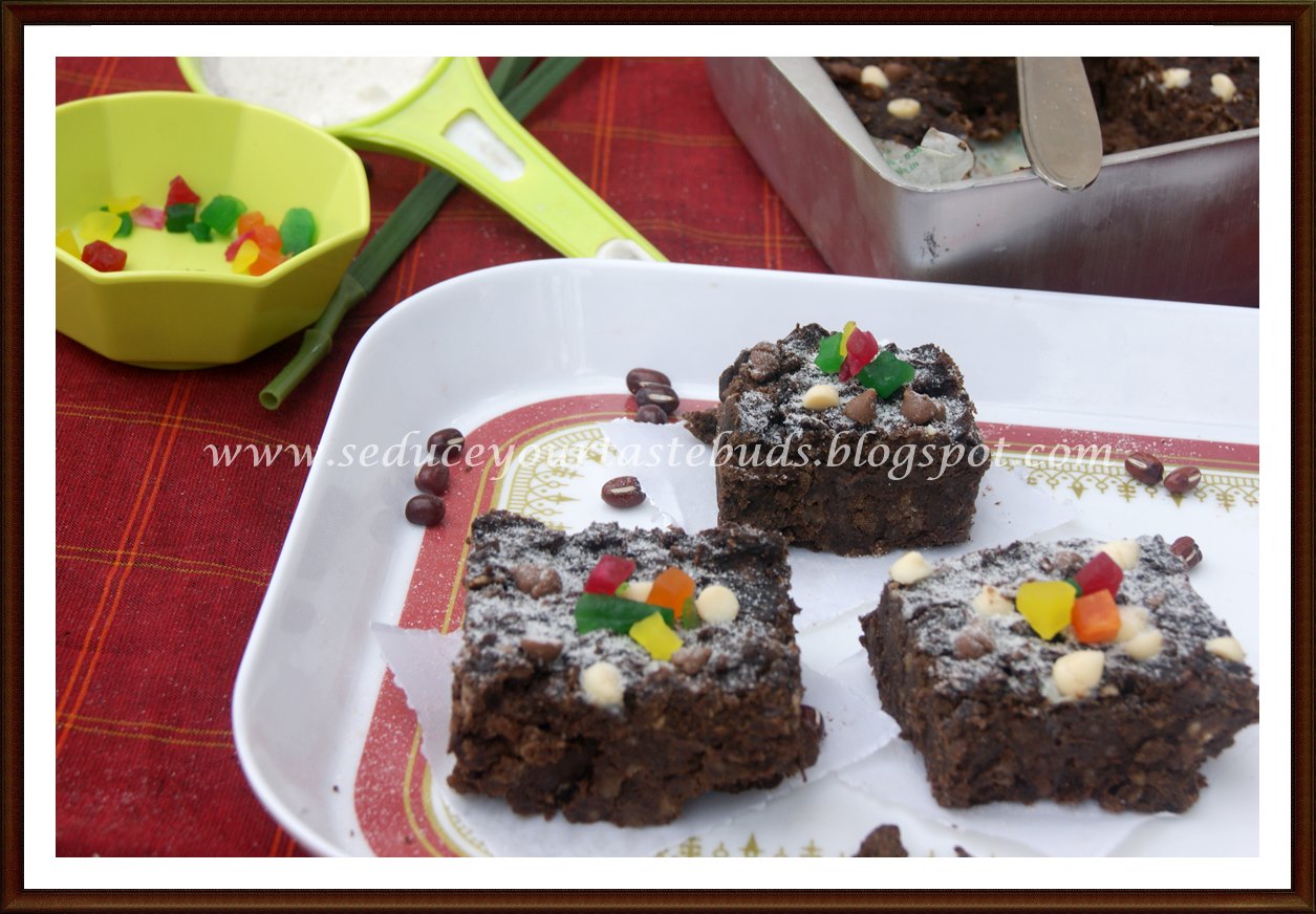 Azuki Bean Brownies - Seduce Your Tastebuds...
