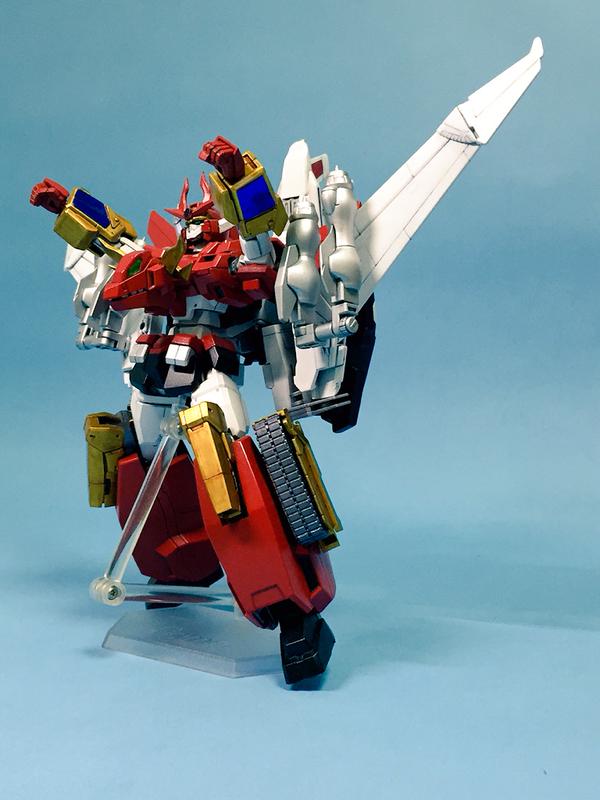 Custom Build: Gundam Kit Bash Brave Command "Super Fire Dagwon"