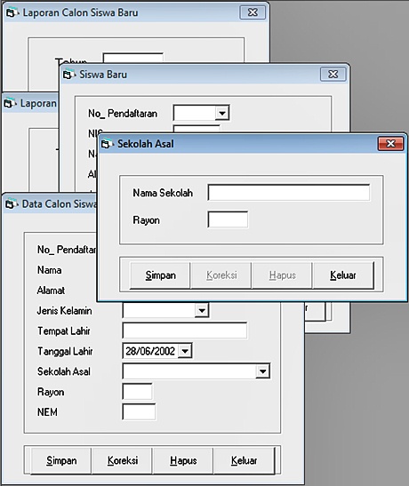 Download Source Code Aplikasi Penerimaan Siswa Baru Dengan Menggunakan Microsoft Visual Basic 6
