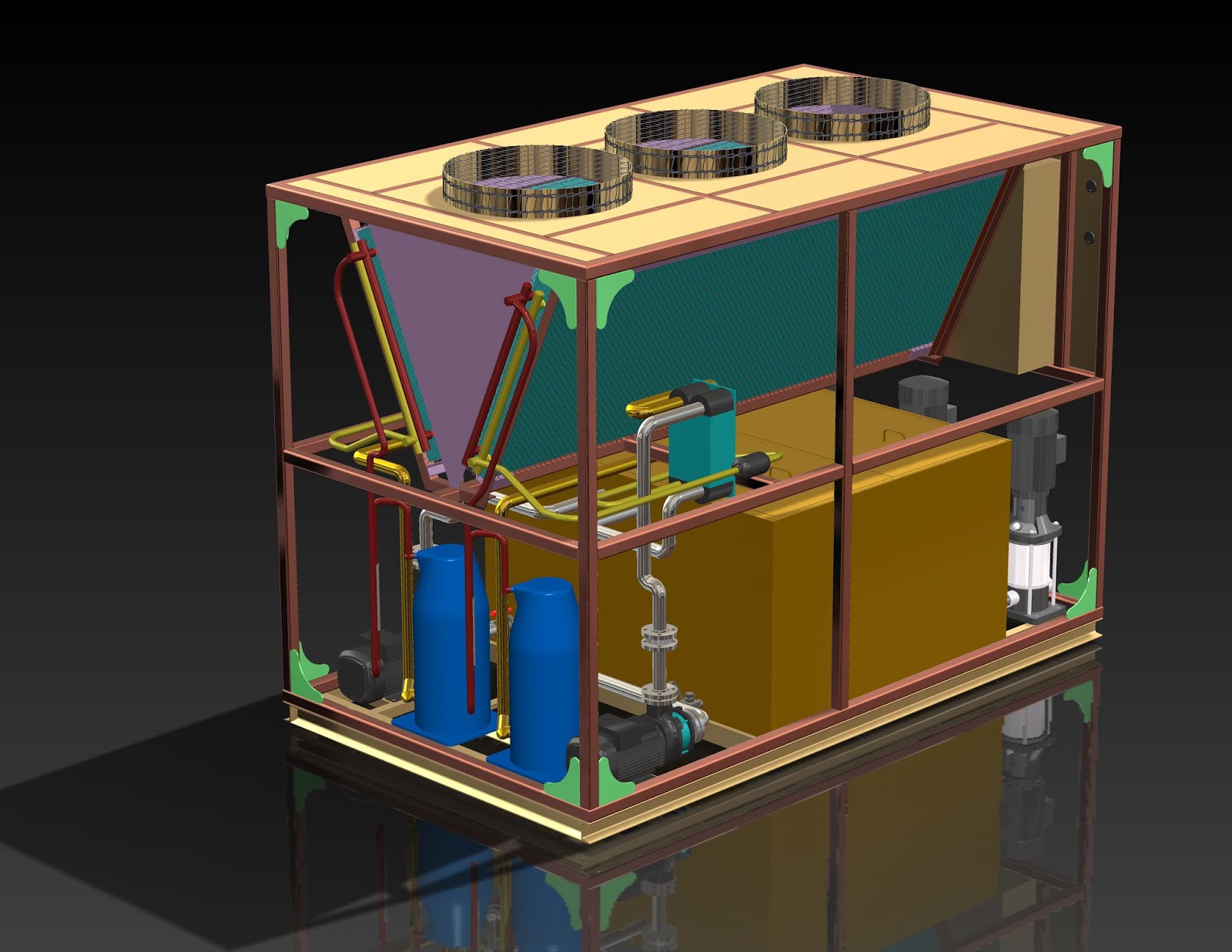 Water Chiller || Download free 3D cad models #100134