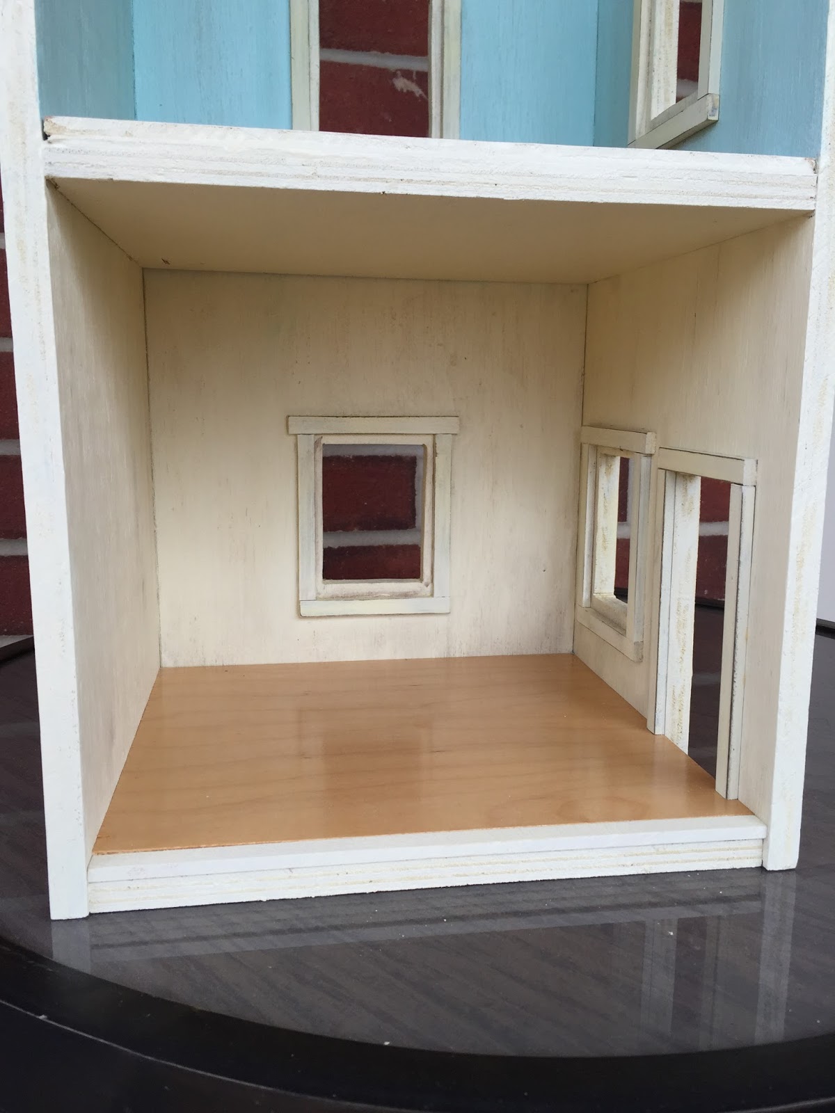 Building a faux primitive dollhouse | Nature's Soul Miniatures