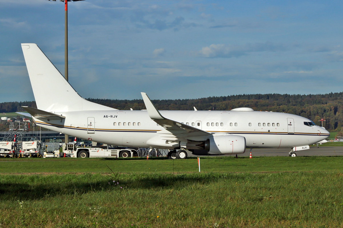 Eastwings: B-737-77W BBJ * Royal Jet * A6-RJV