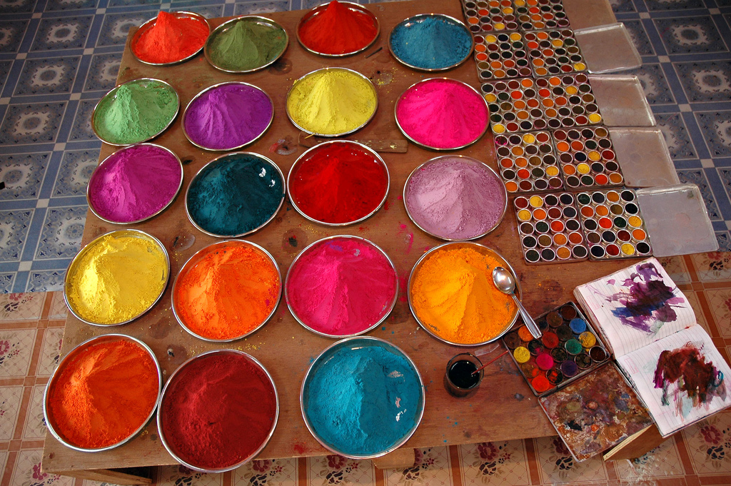 PaperArtsy: 2015 Topic 17 Pigment Powders {Challenge}